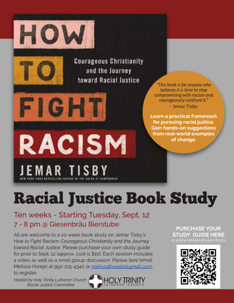 Racial Justice Committee - Holy Trinity Lutheran Church